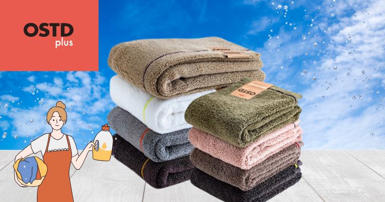 知らないと損！タオルがゴワゴワになる原因とふわふわ洗濯術 | おしゃれタオル OSTD plus【公式】